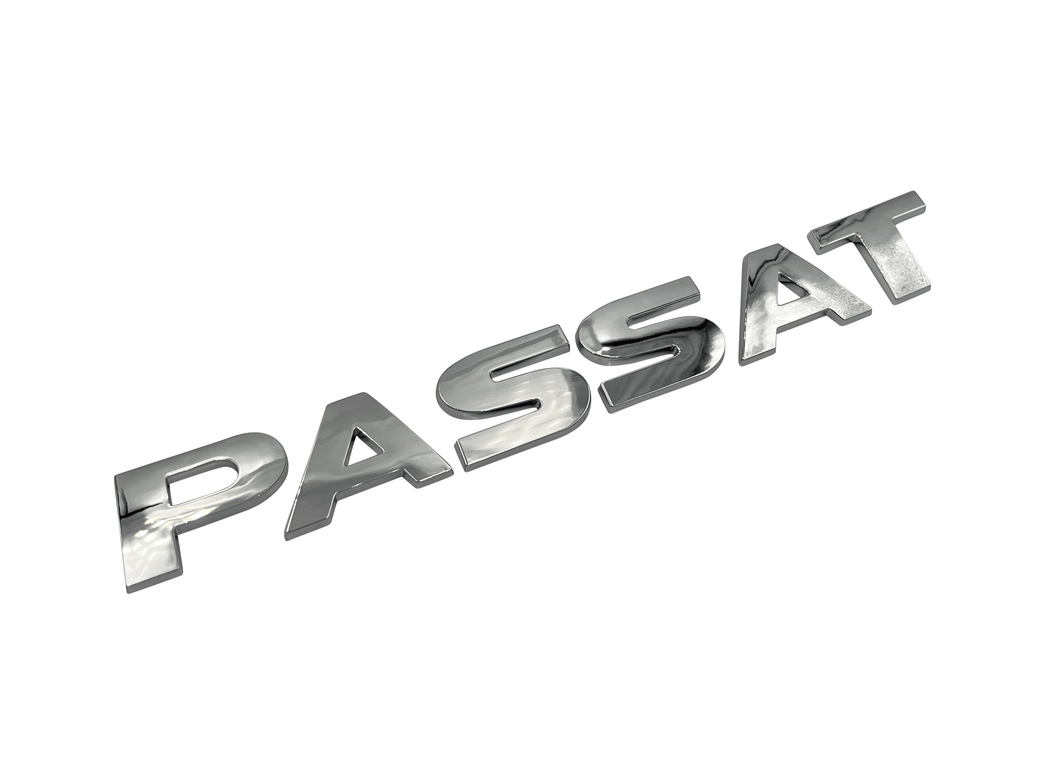 Chrome VW "Passat" Bag Emblem | Driverse